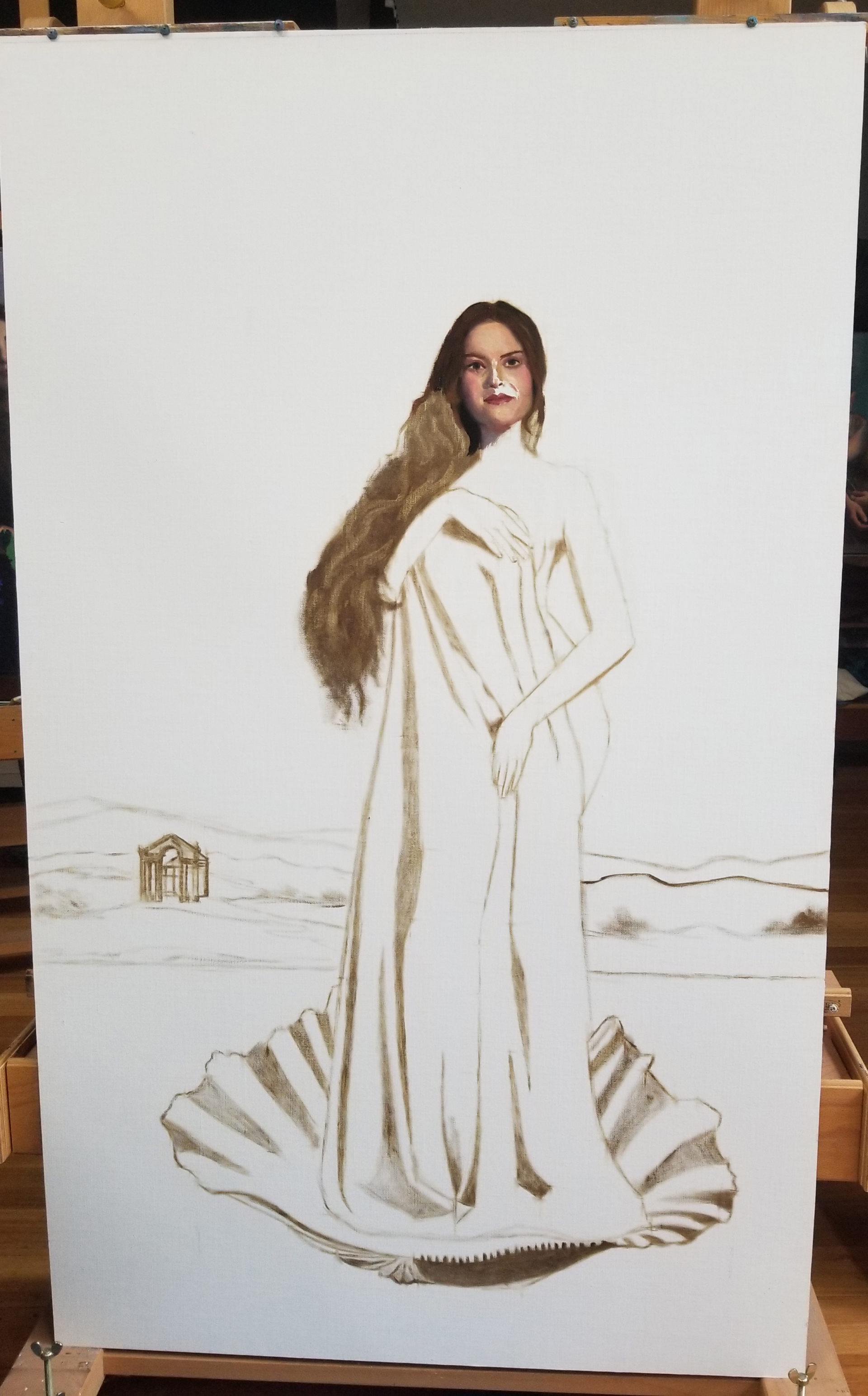 Homage to the Birth of Venus: A Step-by-Step Painting Demonstration ...