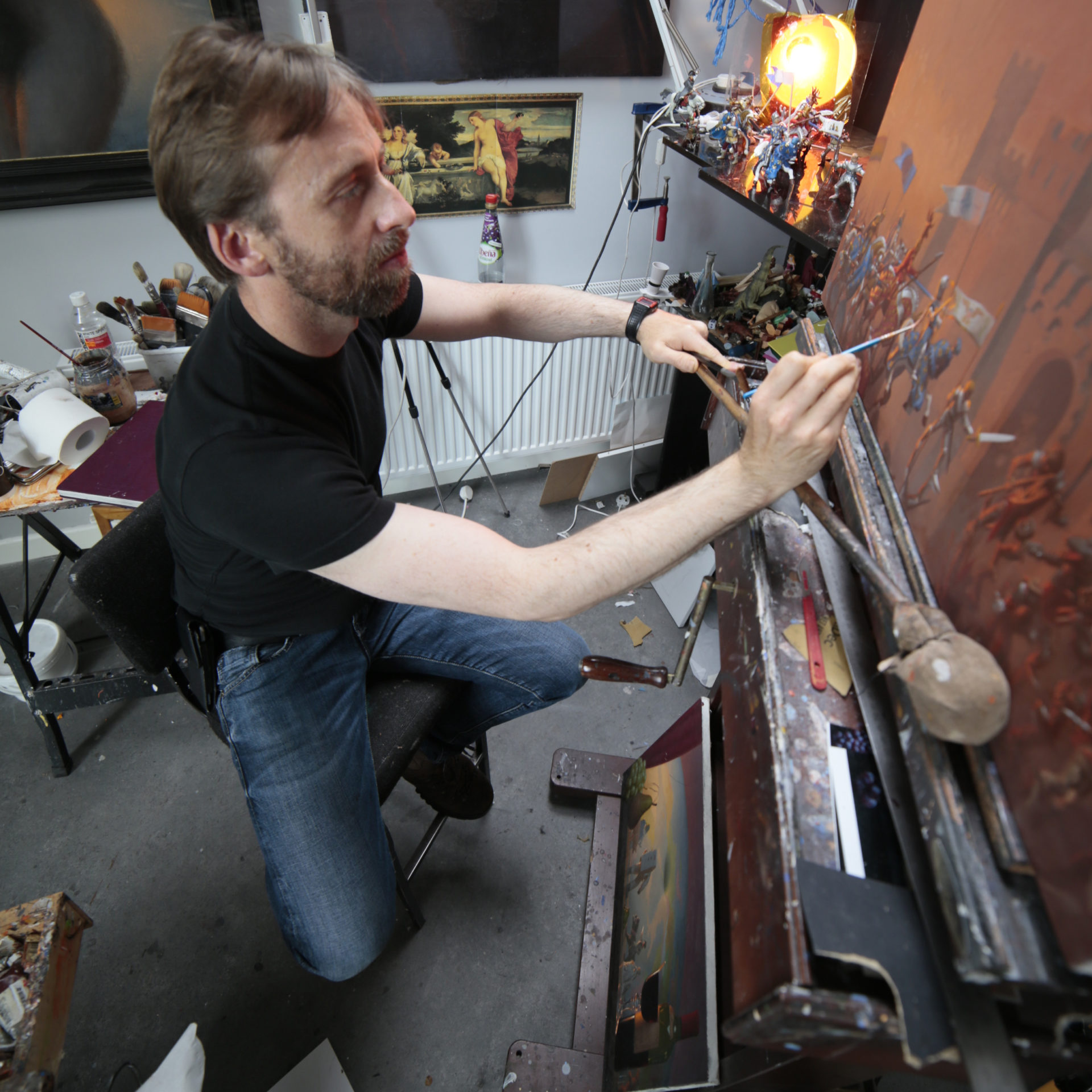 Narrative Paintings That Reflect The Strange and Dysfunctional ...