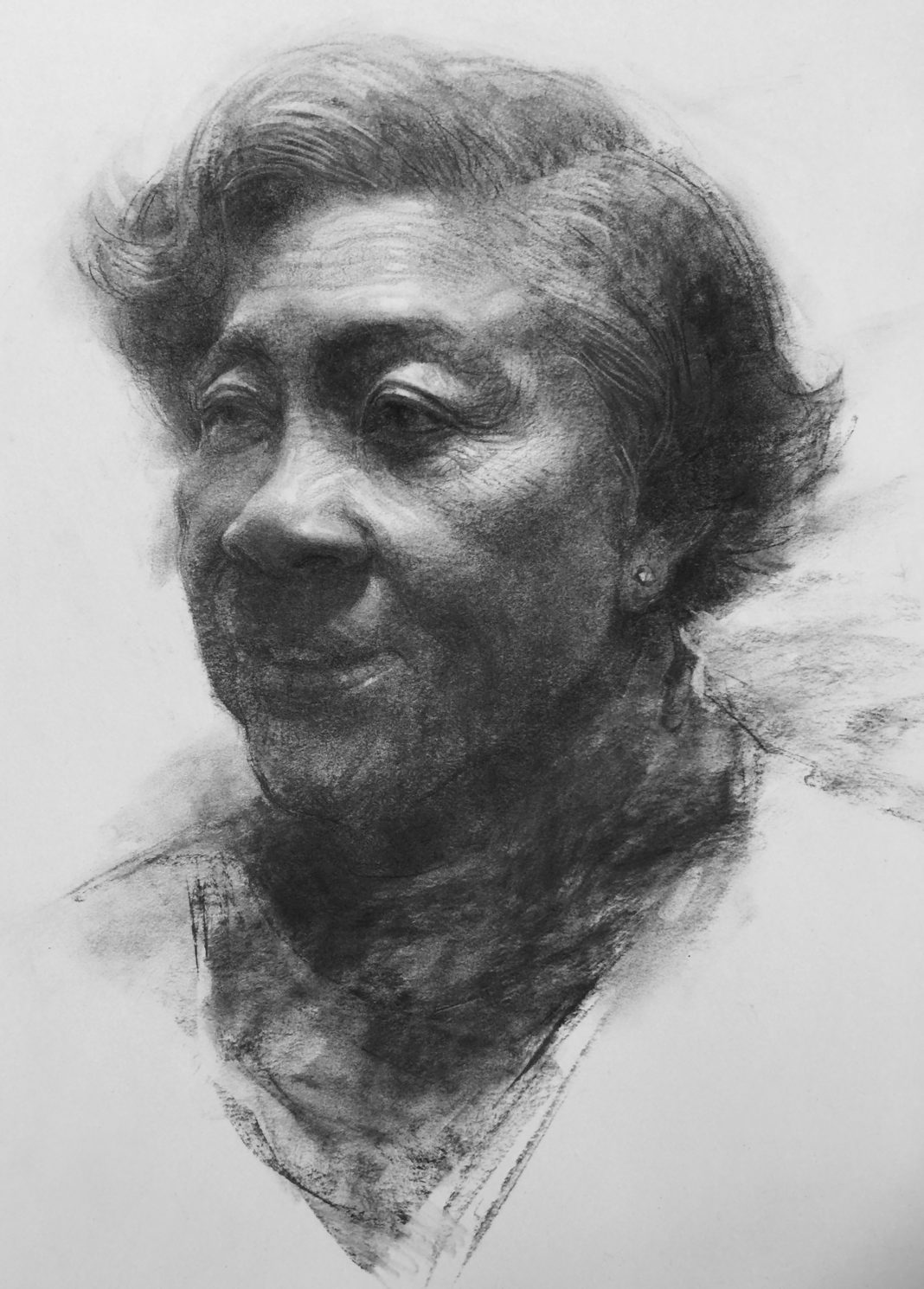 Vine Charcoal Drawings by Oliver Sin - Realism Today