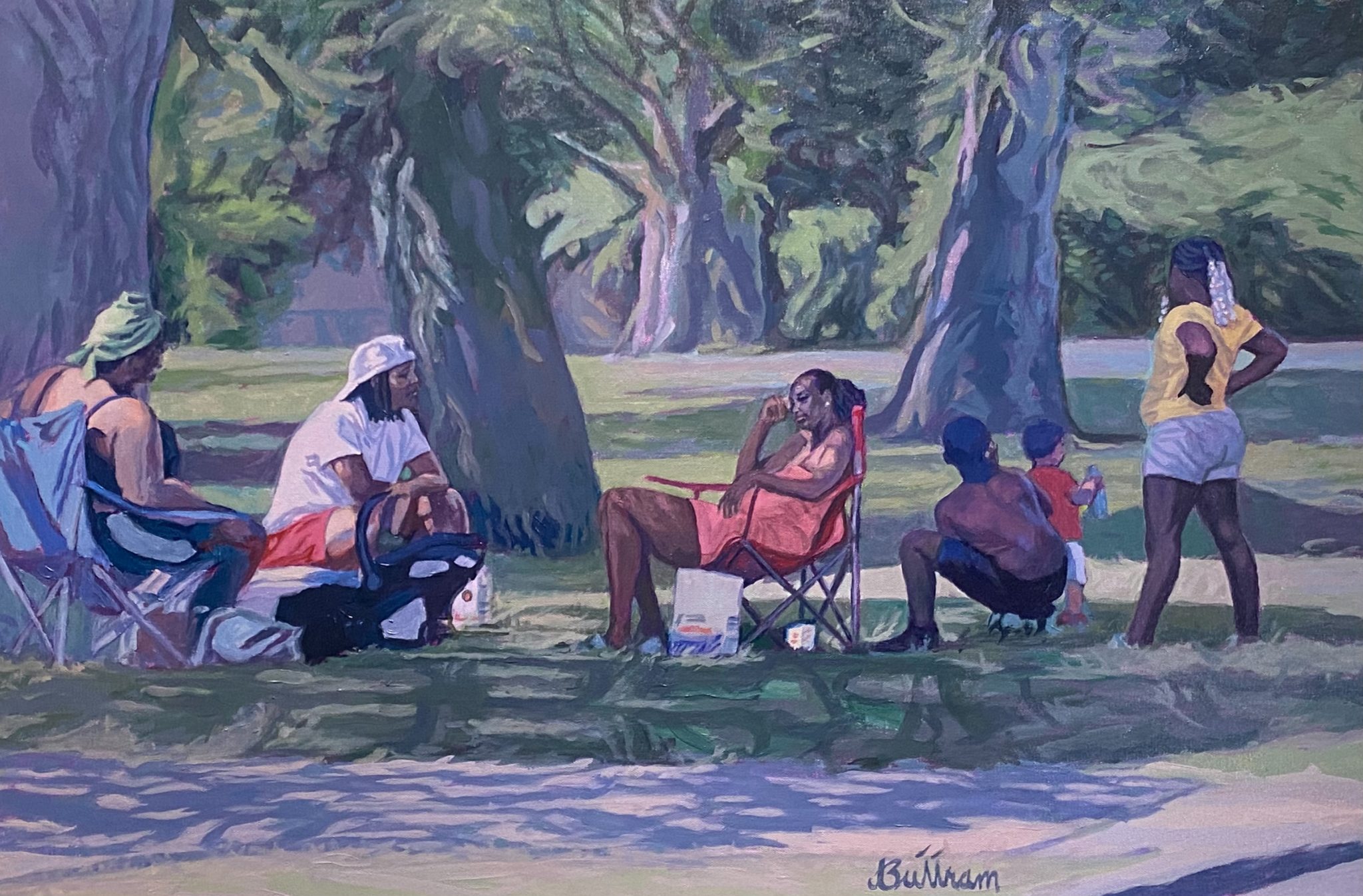 Narrative Paintings that Welcome You to the Inner City - Realism Today