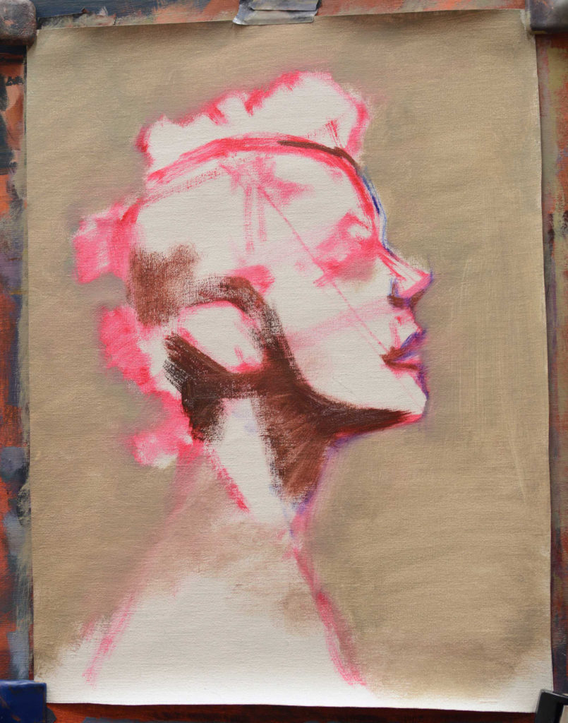 Step-by-Step Demo: Painting Deandrea's Portrait - Realism Today