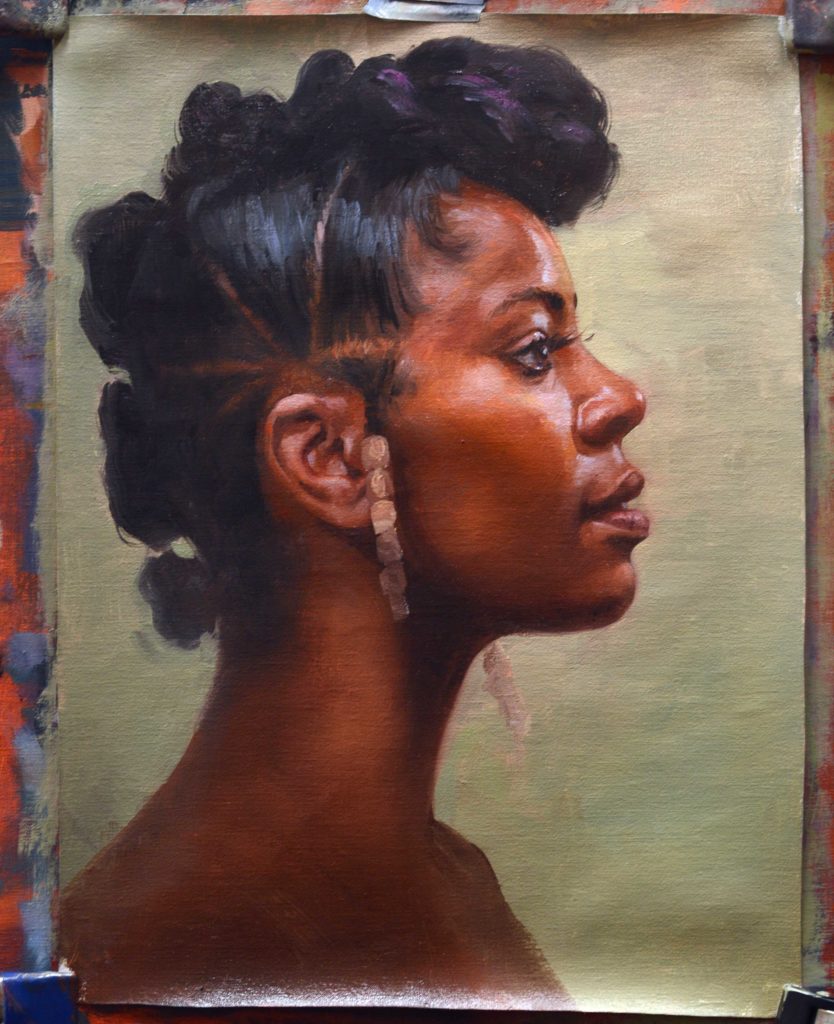 Step-by-Step Demo: Painting Deandrea's Portrait - Realism Today