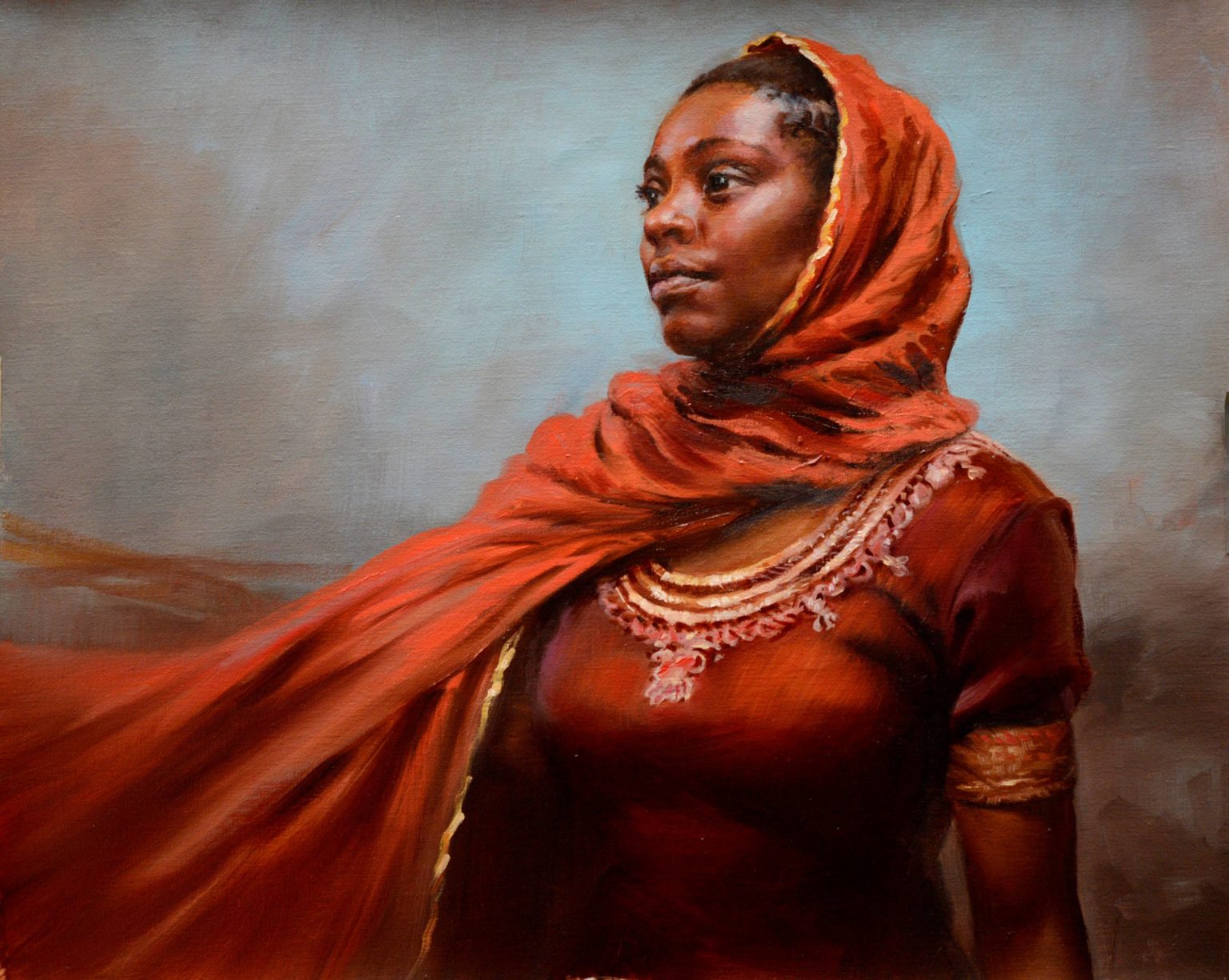 Step-by-Step Demo: Painting Deandrea's Portrait - Realism Today