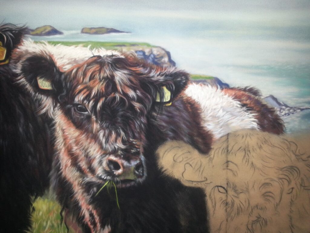 Painting Animals: Step-by-Step Demo of a Herd of Cows - Realism Today