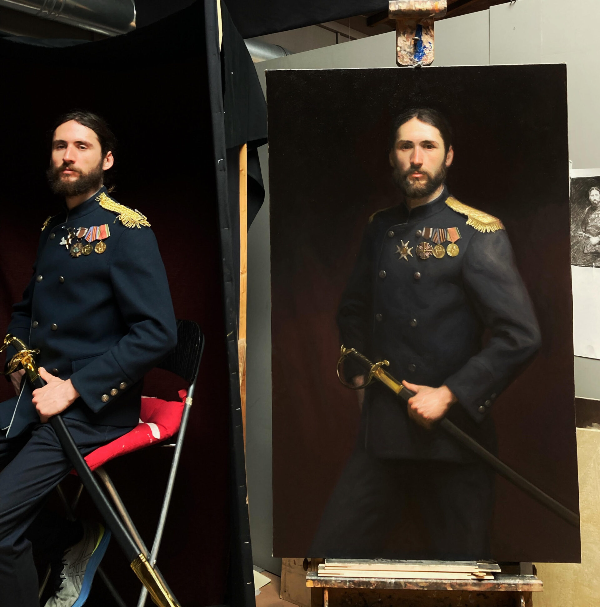 My Process for a Life-Size Portrait Painting - Realism Today