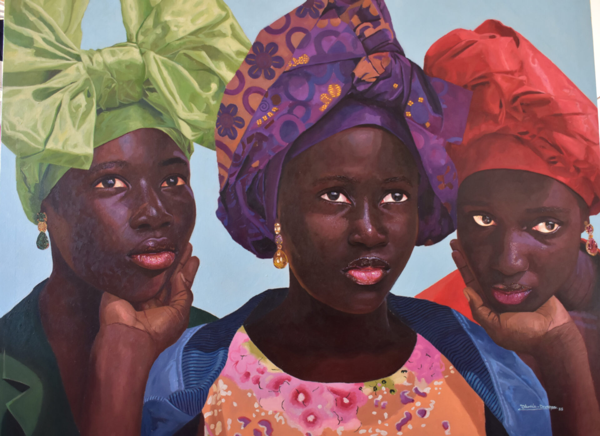 Spotlight: Nigerian Hyperrealist Artist Olumide Oresegun - Realism Today