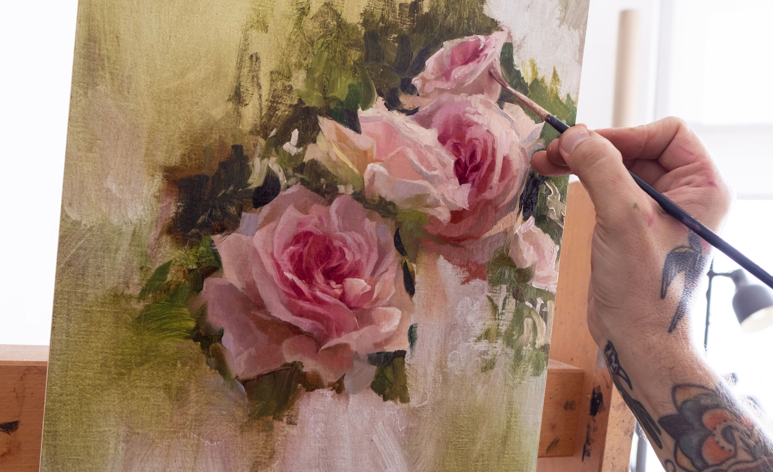 A Still Life of Roses in 6 Simple Stages - Realism Today