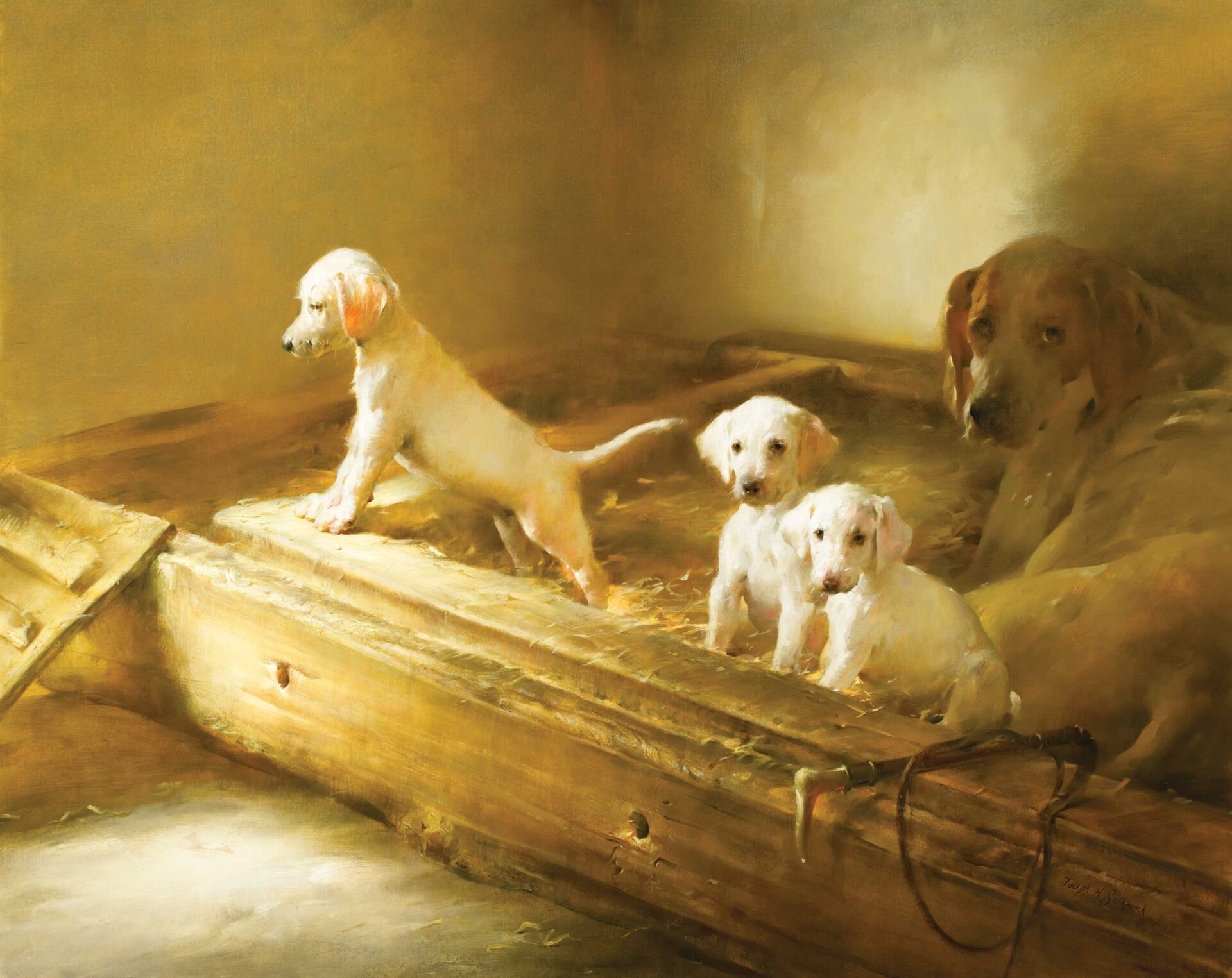 Painting the Soul of Dogs: A Metaphorical Masterpiece - Realism Today